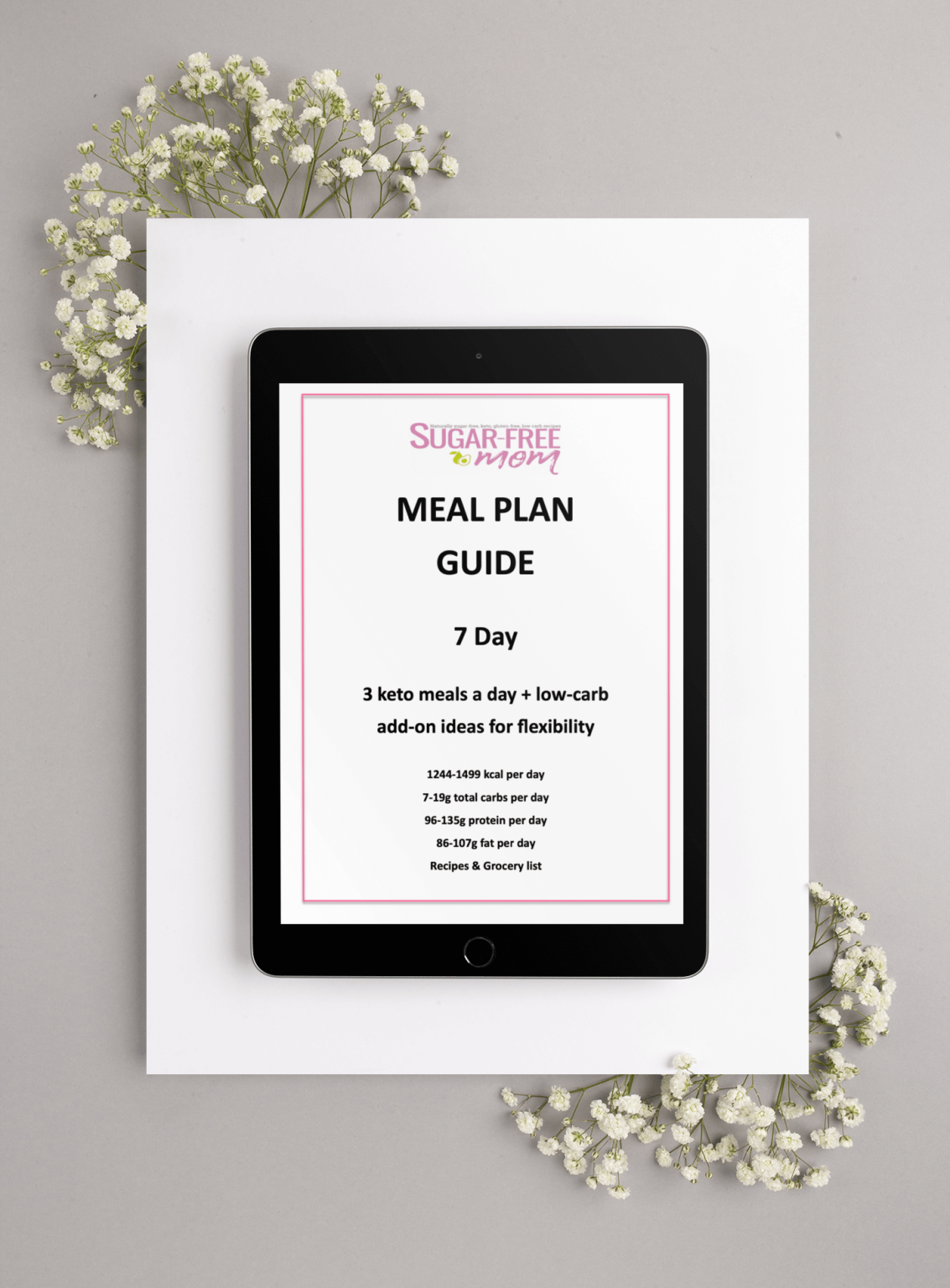 Sugar Free Mom Meal Plans
